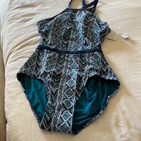 Time and Tru | Swim | Time And Tru Aztec One Piece Swimsuit Monokini ...